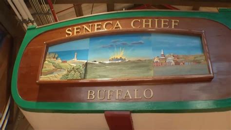 Seneca Chief Boat Prepares To Set Sail On Erie Canal