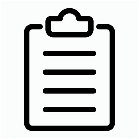 Clipboard Data Icon 56940453 Vector Art At Vecteezy