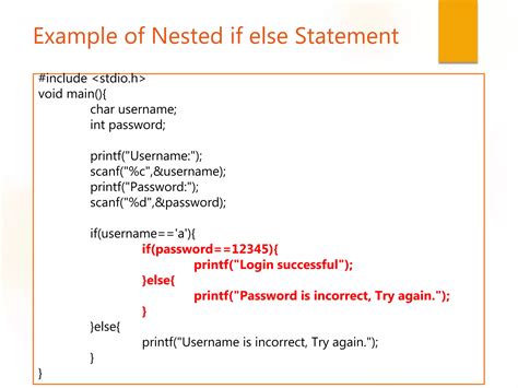 C Programming Control Structure Pptx Programming Languages Computing