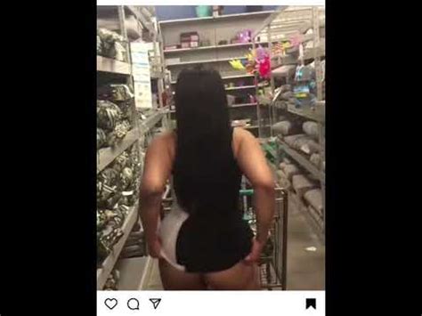 Latina Shows Her Big Ass In Store Youtube