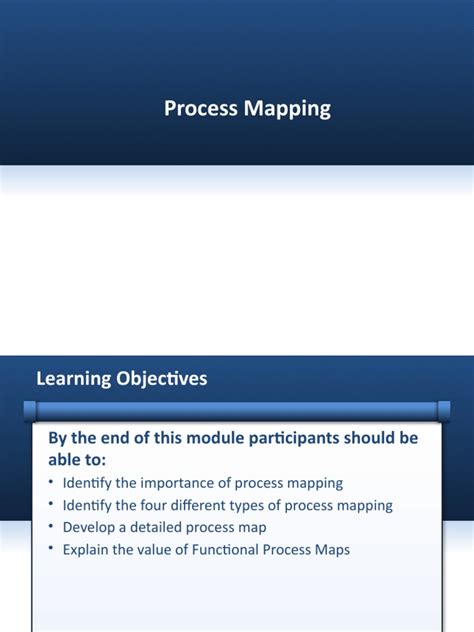process mapping identify steps inputs outputs and value added status