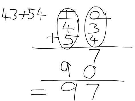 Expanded Addition Math Showme