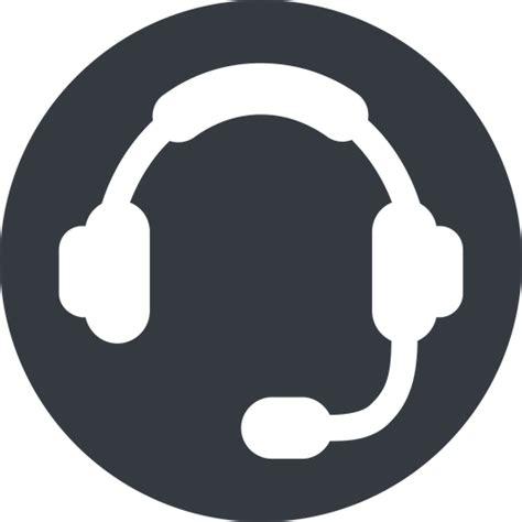 Headset Solid Icon By Friconix Fi Cnsuxl Headset Solid Normal Circle