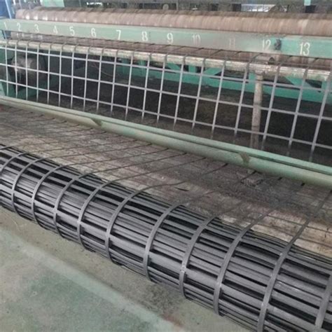 geocomposite composite steel plastic geogrid reinforced biaxial mining