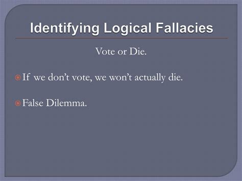 Ppt Logical Fallacies And Arguments Powerpoint Presentation Free Download Id 1598548