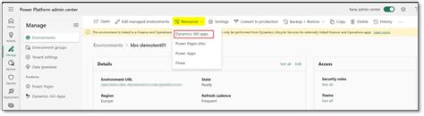 electronic reporting importing configuration from dataverse dynfotech
