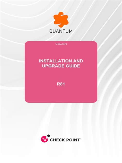 Checkpoint Firewall R81 Installation Guide Pdf Installation Computer Programs Booting