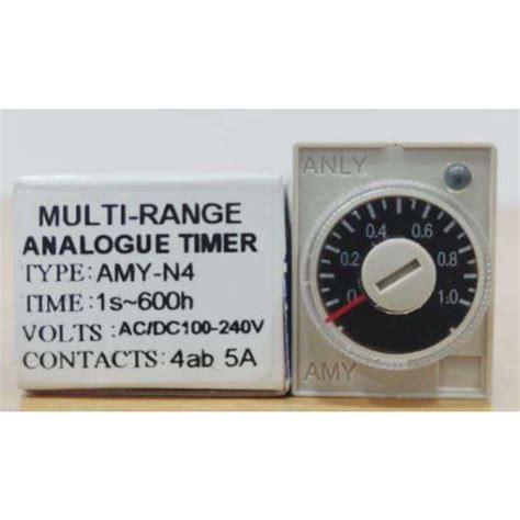 Jual Analogue Timer Amy N Ac Dc V Anly Multirange Ori Taiwan Shopee Indonesia