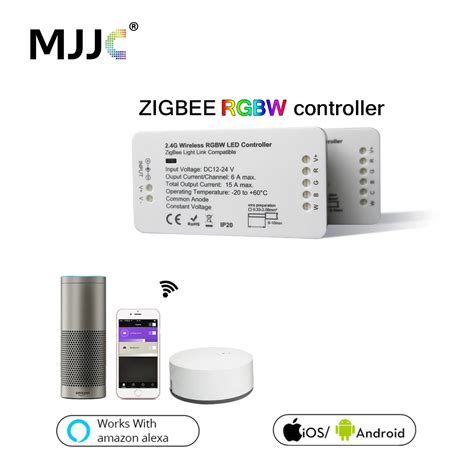 Zigbee Led Controller Rgb Cct Wwcw Zigbee Controller Led Dc12v 24v Led Strip Controller Zll App