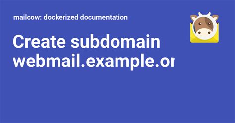 Mailcow Dockerized Documentation