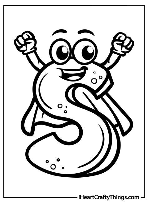 Letter S Coloring Sheet Printable Infoupdate Org