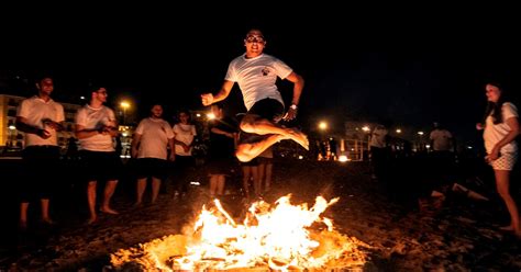 Los festejos de la noche de San Juan 2019 en España