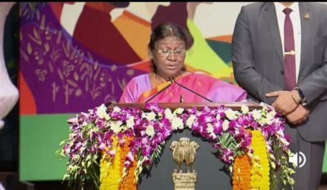 Droupadi Murmu Has Inaugurated The First Global Symposium On Farmers