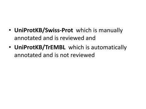 Protein Databases Pptx