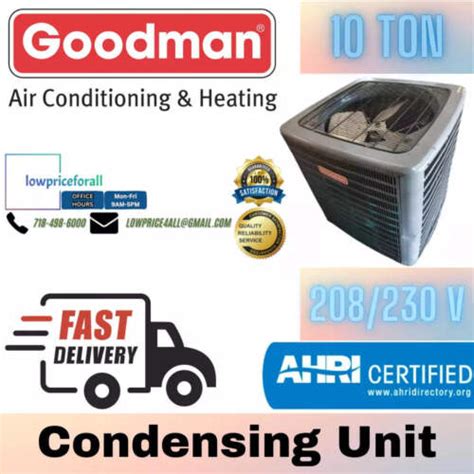 Goodman 10 Ton Condensing Unit Gsh101203ad Ebay
