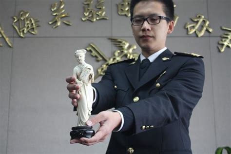 杭州海關查獲一批疑似象牙製品 每日頭條