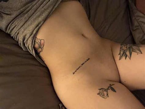 [f19] got a new tiny script tattoo today what do you think porn pic