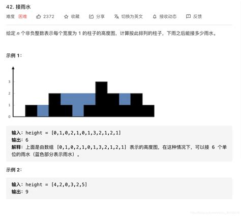 Leetcode42 接雨水 Csdn博客 Leetcode42 接雨水 Csdn博客