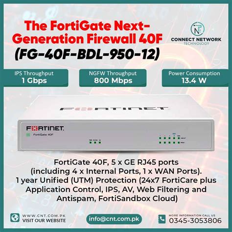 Connect 🔒 Secure Your Network The Fortigate Next Generation Firewall