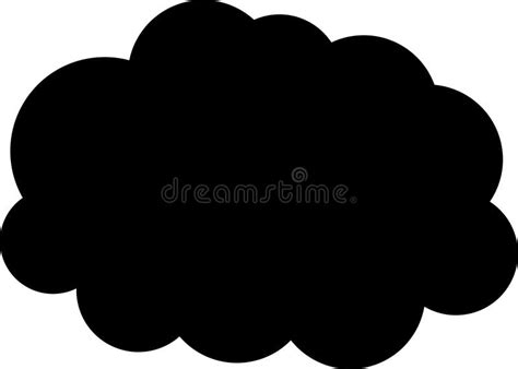 Trendy Think Bubble In Flat Style Think Bubble Isolated On White