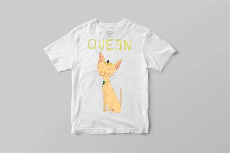 Queen Cute Sphynx Cat Princess T Shirt Printing Design Buy T Shirt