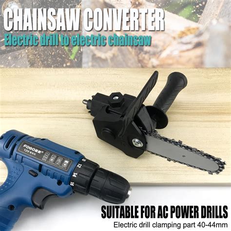 4 Polegada Adaptador De Serra El Trica Broca Modificada Para Motosserra El Trica Diy Conversor