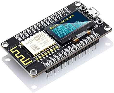 NodeMCU ESP8266 Development Board With 0 96 Inch OLED Display CH340