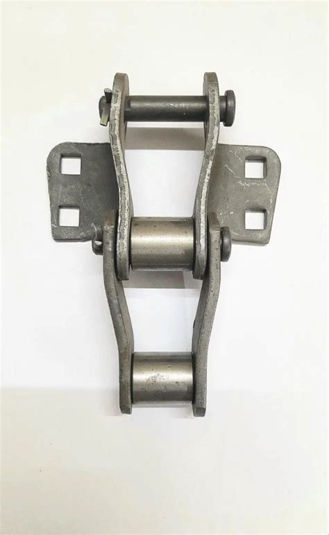 Mild Steel Double Sprocket Tapered Roller K2 Attachment Conveyor Chain