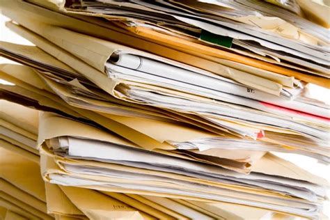 File Stack Stock Photo By Devon 7787931