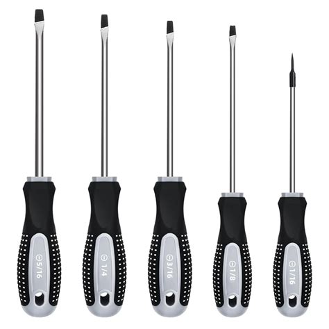 Flathead Screwdriver Set 2pcs Set 25mm Slotted Screwdriver Flat