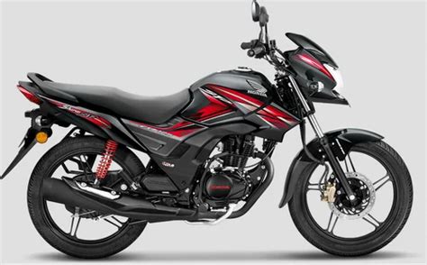 Black With Red Graphics Honda New Cb 125 Shine Sp Motorcycle At Best