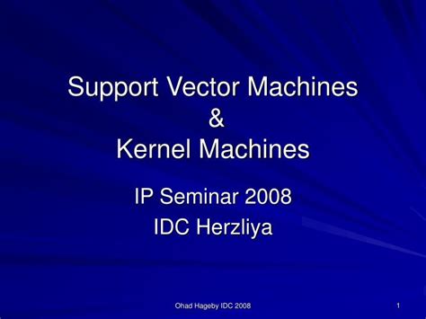 Ppt Support Vector Machines And Kernel Machines Powerpoint Presentation