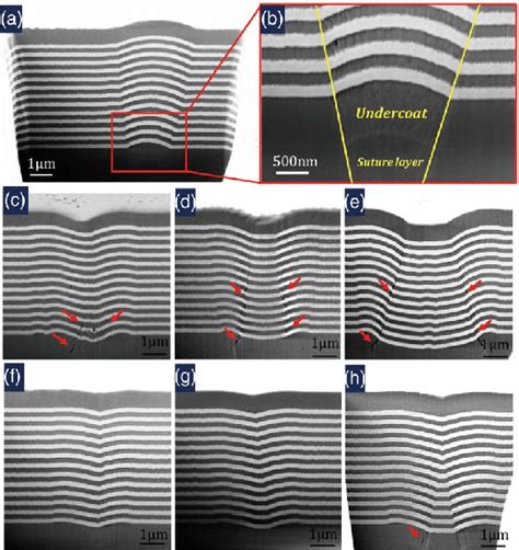 A And B Cross Section Of Nodule Defect In B 1 Originating From The Download Scientific