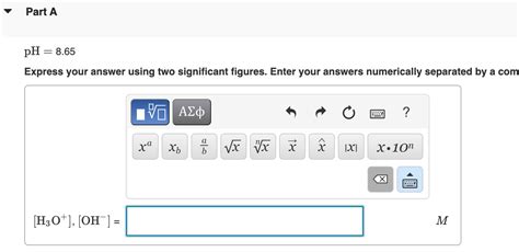 Solved Calculate H3O And OH For Each Of The Following Chegg Com