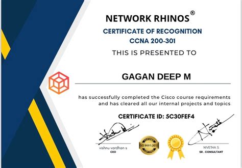 Gagan Deepm On Linkedin Ccna Networking Certification Networkrhinos