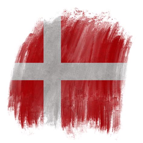 Denmark Flag Texture Brush 36182773 Png