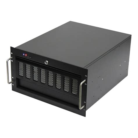 6u Server Chassis Server Case Rackmount Case Metal Rack Mount Computer Case With 6 Bays Weyi