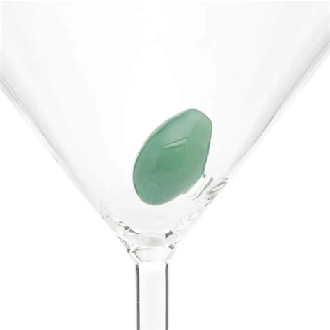 Maison Balzac Martini Glass Clear With Green Olive 120ml Minimax