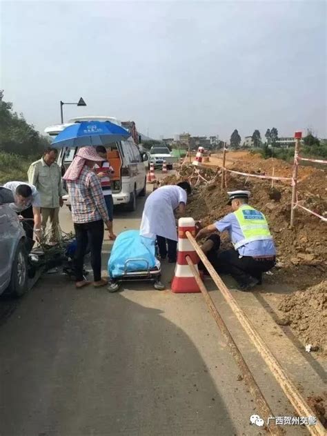 富川老人车祸倒地！交警蜀黍守护陪伴至救护车到来！