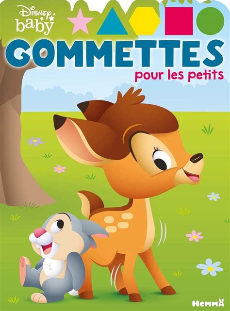 Disney Baby Gommettes Pour Les Petits Bambi Et Panpan Collectif