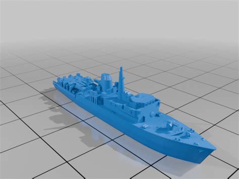 ⚖️ Hunt Class Uk Minesweeper 1600 And 11250 Scales・free 3d File For