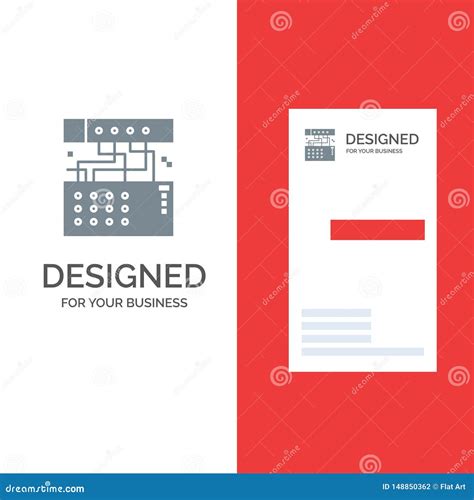 Analog Connection Device Module Sound Grey Logo Design And Business