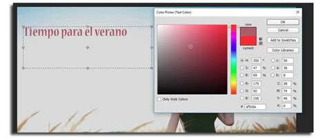 Como Mudar A Cor Do Texto No Adobe Photoshop