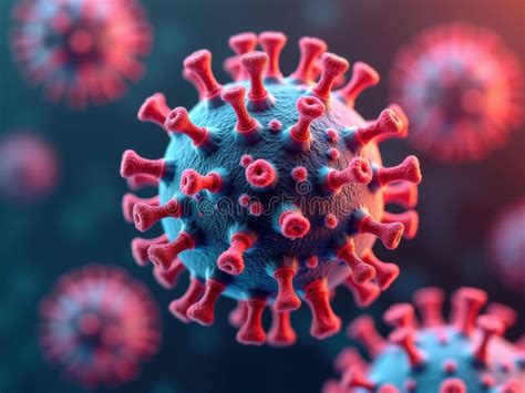 A Digital Illustration Showcases A Sars Cov 2 Virus Particle Named For Its Crown Like