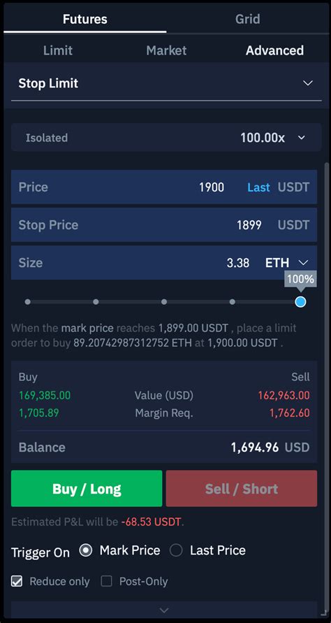 ການຮຽນຮູ້ຕັ້ງ Order Take Profit ແລະ Stop Loss ໃນການເທຣດ Futures