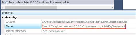 Client Bug Tavisuritemplates Loading Issue When Using Microsoftgraph500 And Net472
