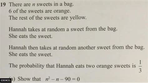 Hannahs Sweets The Hardest Gcse Maths Exam Question Ever Hubpages