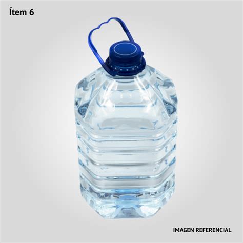 Agua Mineral Sin Gas En Envase De 5 Litros