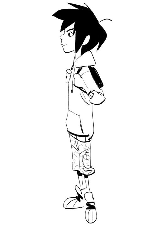 Hiro Hamada Concept Art