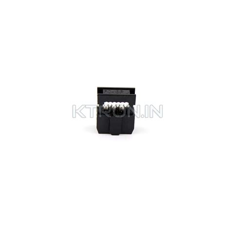 Buy 6 Pin Frc Female Connector 3x2 Pin 254 Mm Pitch Ktron India